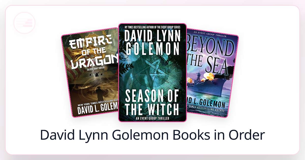 17 David Lynn Golemon Books in Order (Complete List 2026)