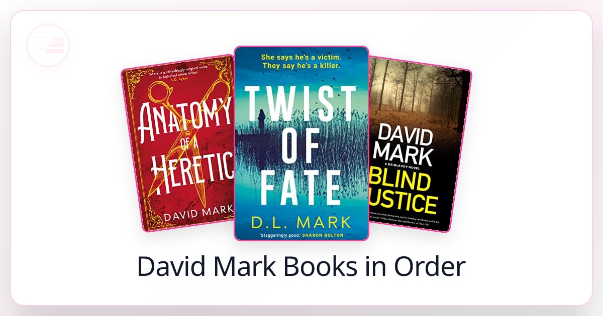 All 25 David Mark Books in Order (Complete List 2026)
