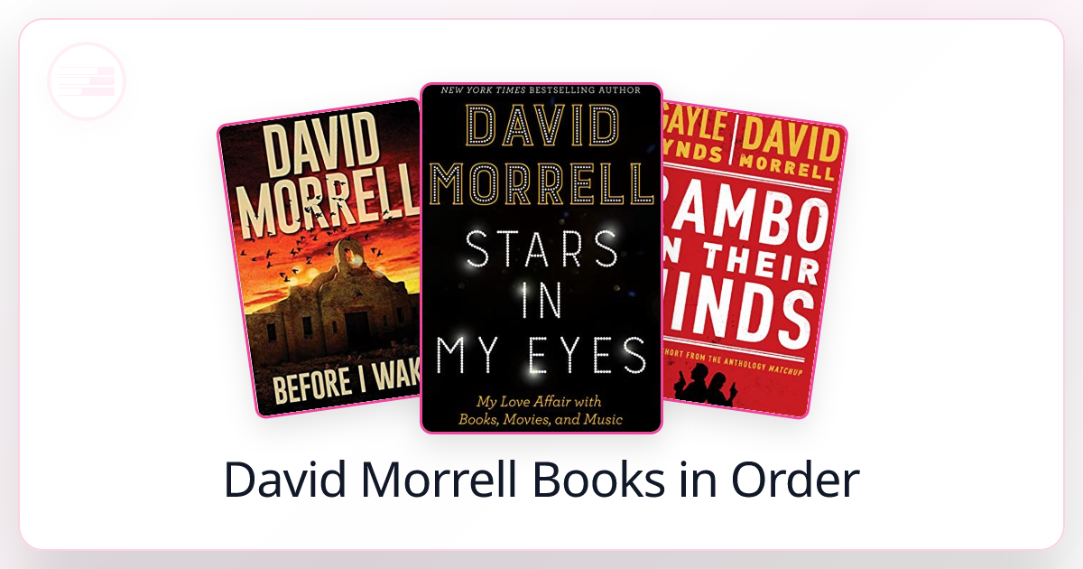All 52 David Morrell Books in Order (2026)
