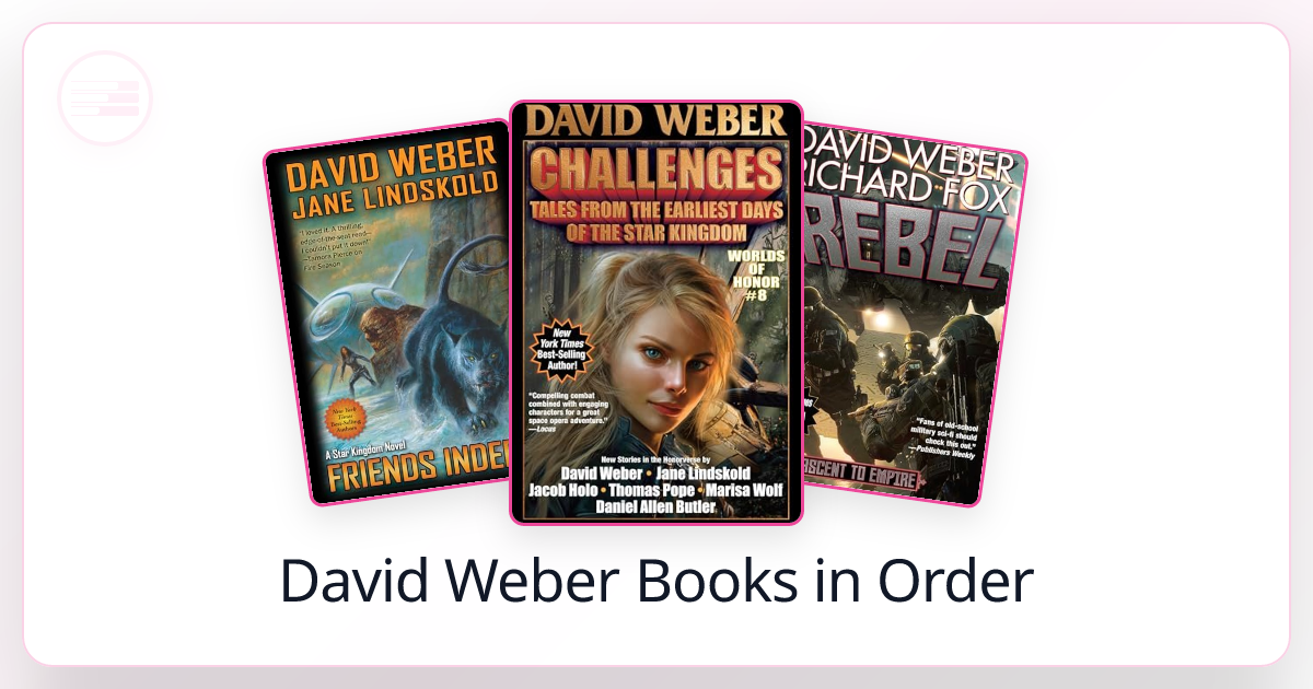 All 104 David Weber Books in Order (2026)