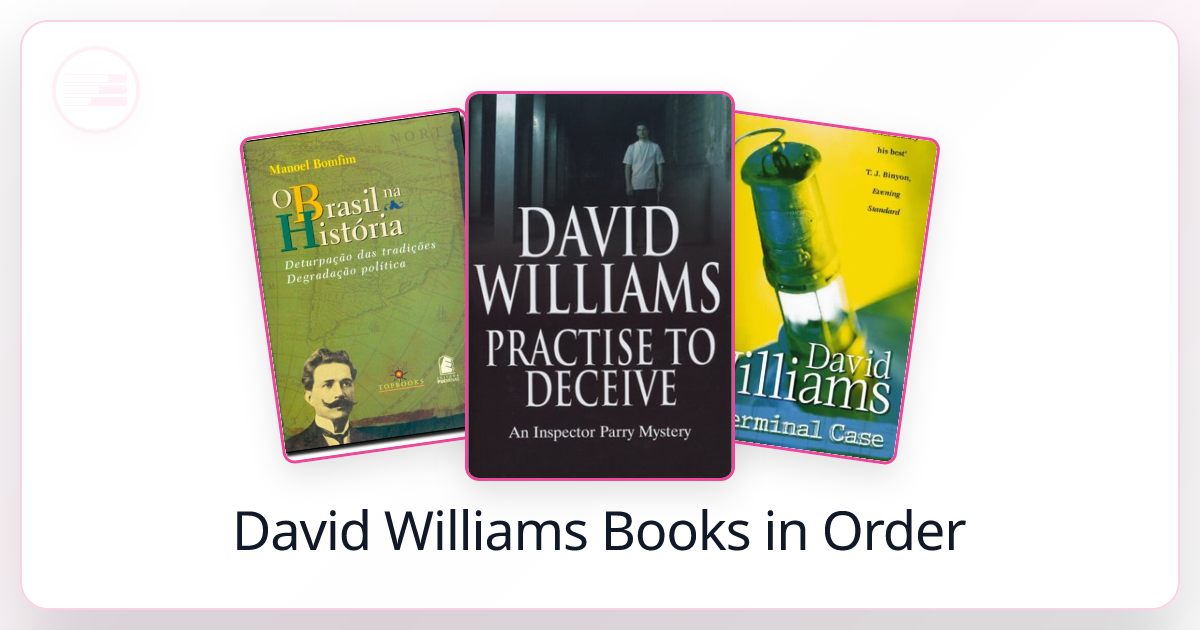 All 23 David Williams Books in Order (Complete List 2026)