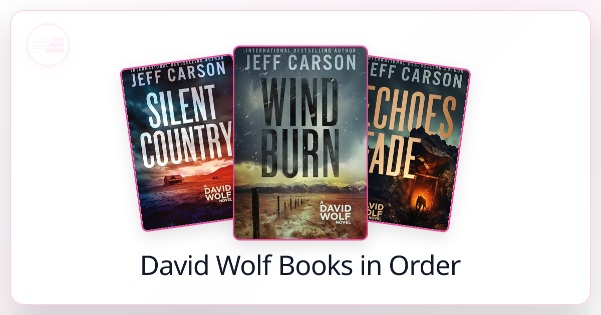 All 20 David Wolf Books in Order (Complete List 2026)