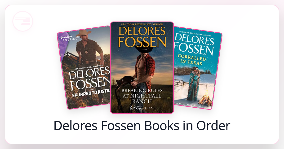 All 130 Delores Fossen Books in Order (Complete List 2026)