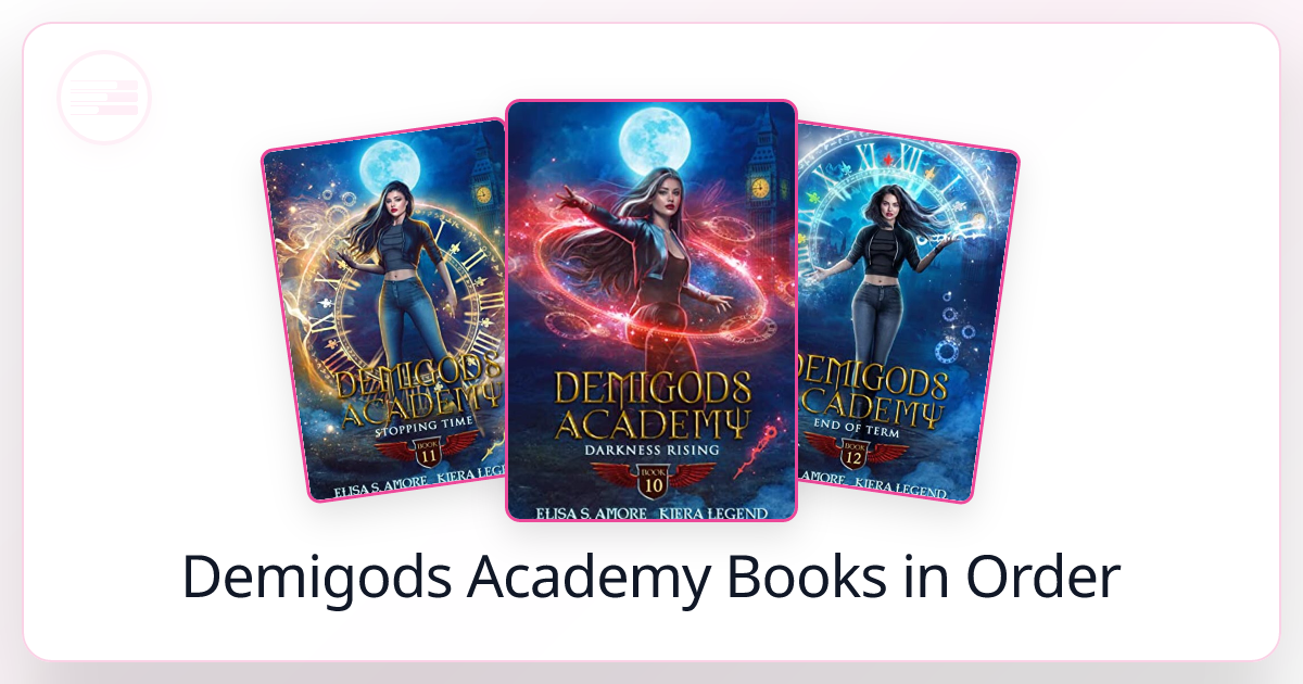 All 12 Demigods Academy Books in Order (Complete List 2026)