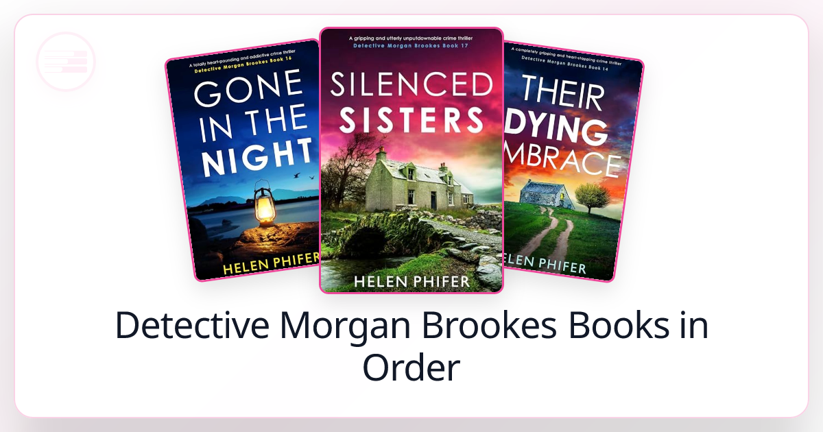 All 17 Detective Morgan Brookes Books in Order (2026)