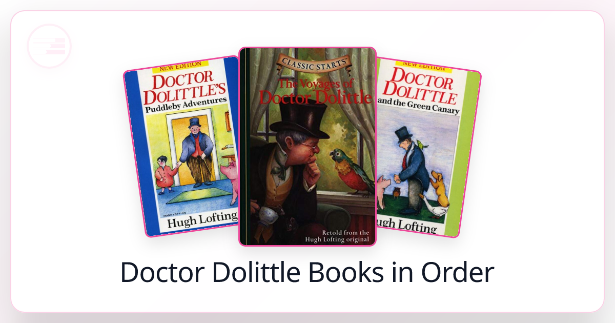 All 15 Doctor Dolittle Books in Order (Complete List 2026)