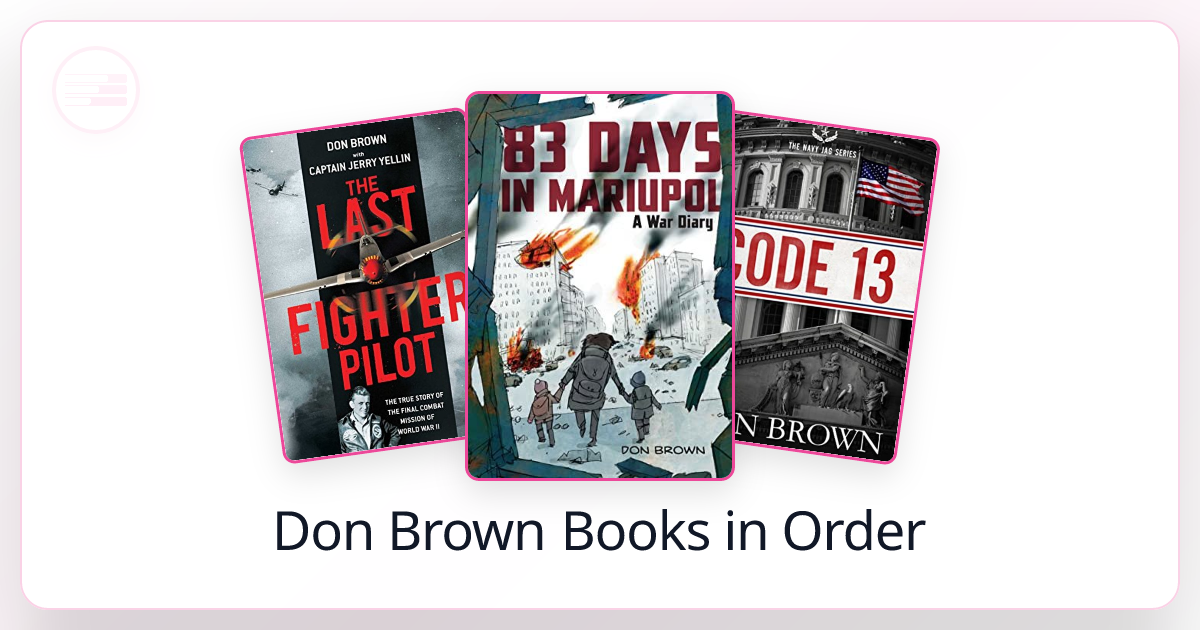 All 13 Don Brown Books in Order (Complete List 2026)