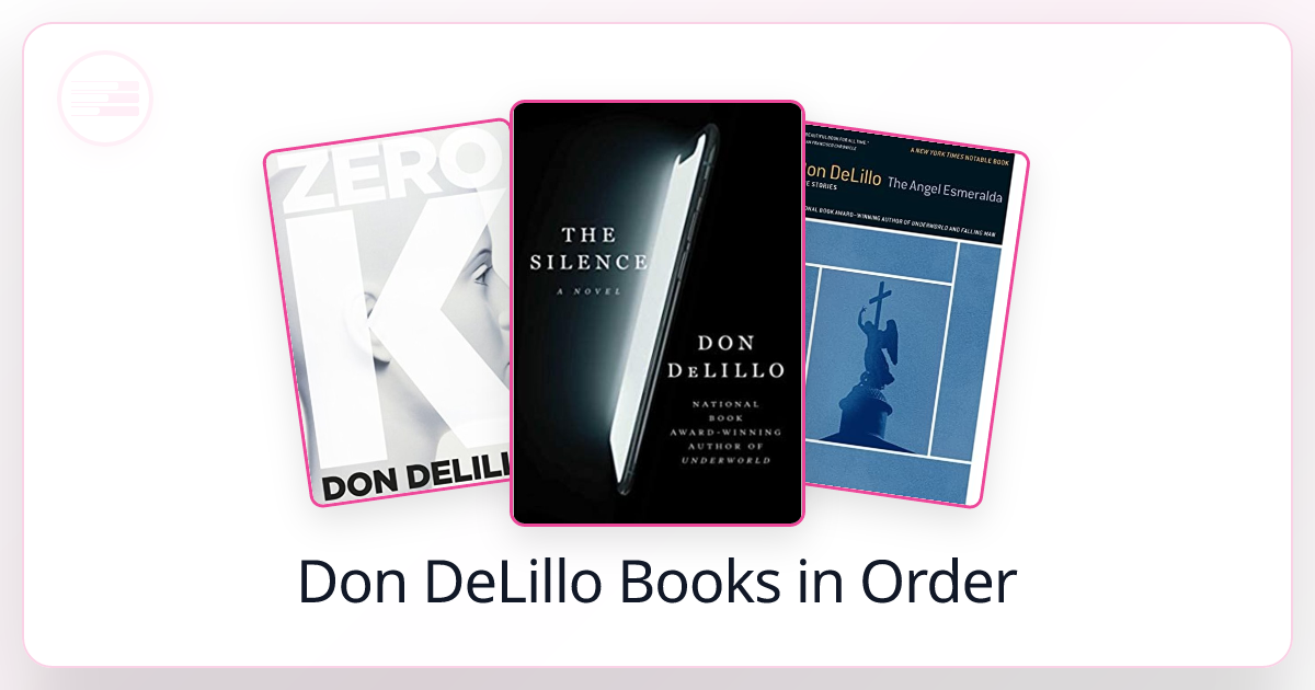 All 17 Don DeLillo Books in Order (2026)