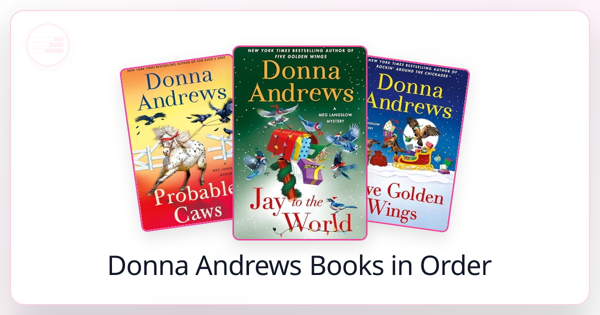 All 44 Donna Andrews Books in Order (Complete List 2026)