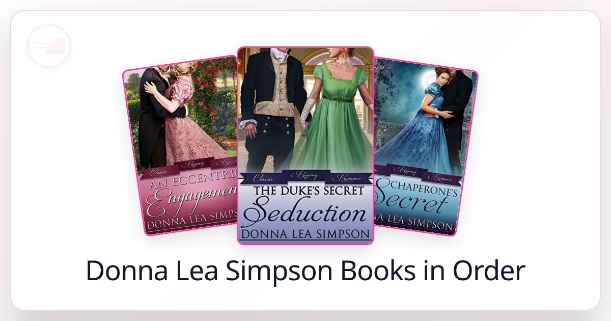 All 37 Donna Lea Simpson Books in Order (Complete List 2026)