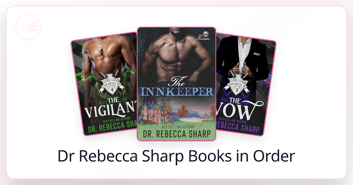 All 56 Dr Rebecca Sharp Books in Order (Complete List 2026)