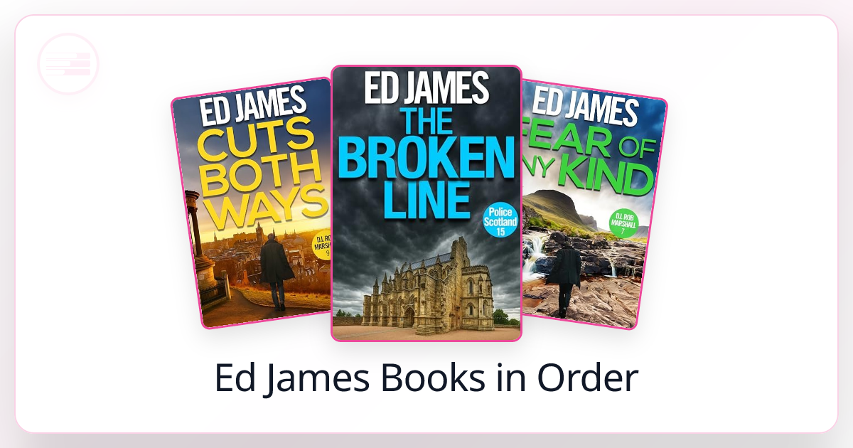 All 50 Ed James Books in Order (Complete List 2026)