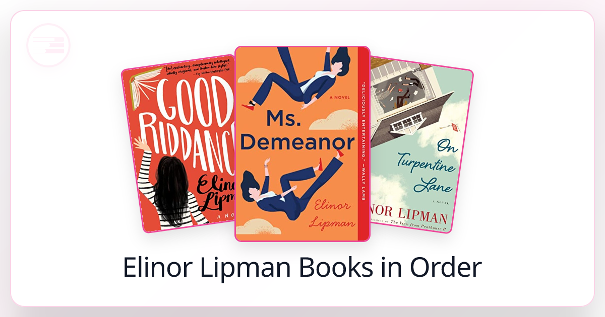All 15 Elinor Lipman Books in Order (Complete List 2026)