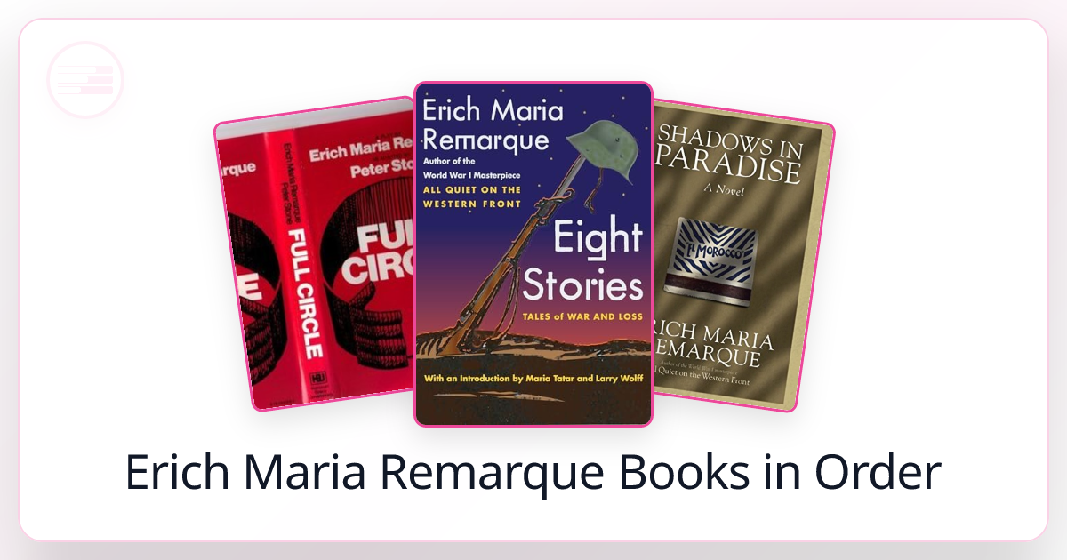 All 12 Erich Maria Remarque Books in Order (2026)
