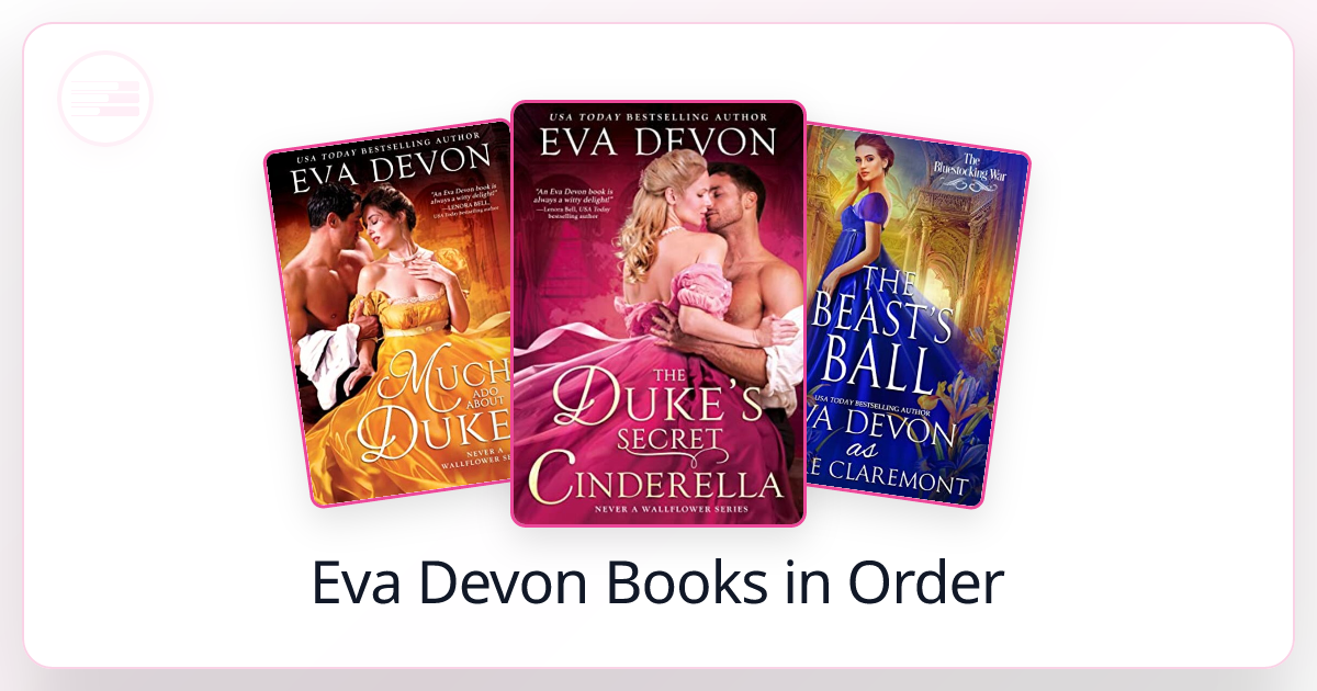 All 56 Eva Devon Books in Order (2026)