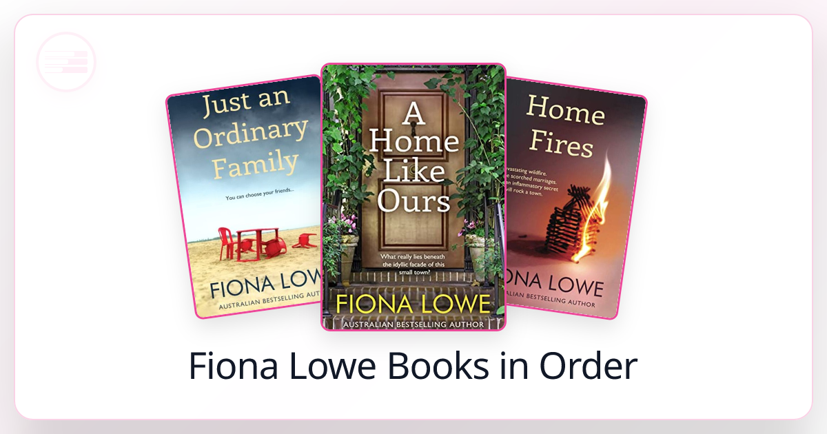 All 32 Fiona Lowe Books in Order (Complete List 2026)