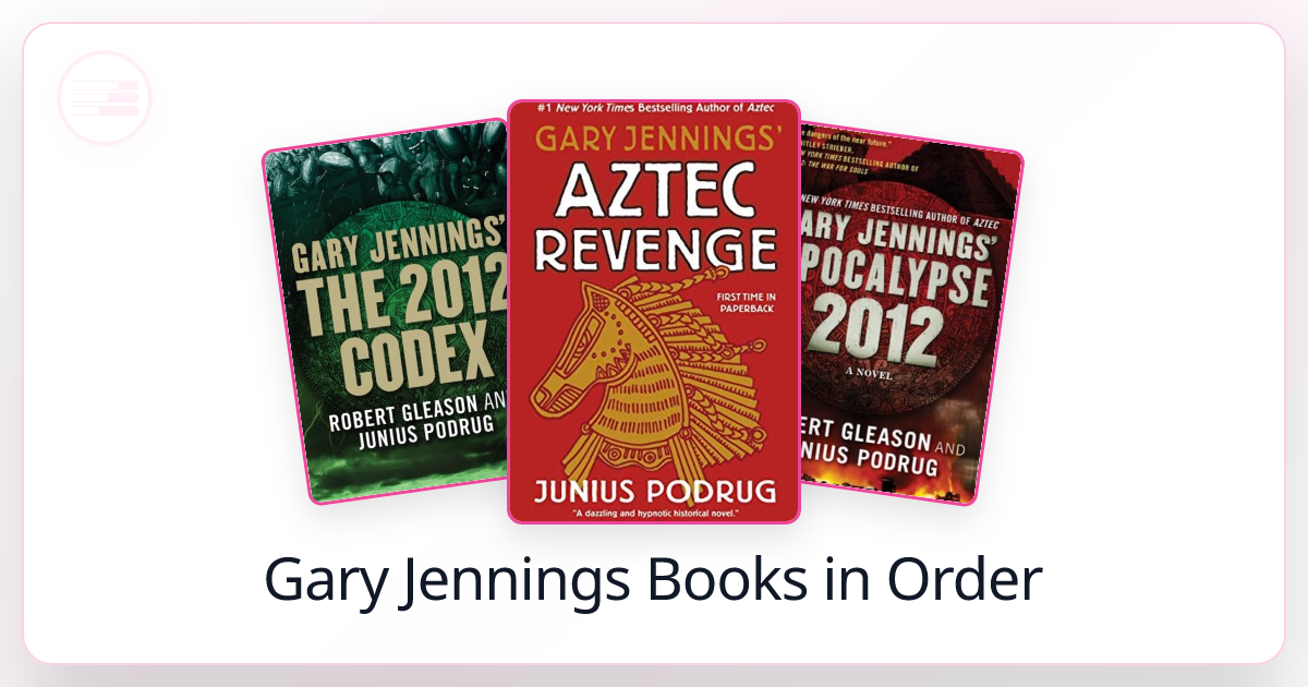 All 15 Gary Jennings Books in Order (Complete List 2026)