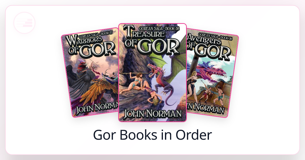 All 38 Gor Books in Order (Complete List 2026)