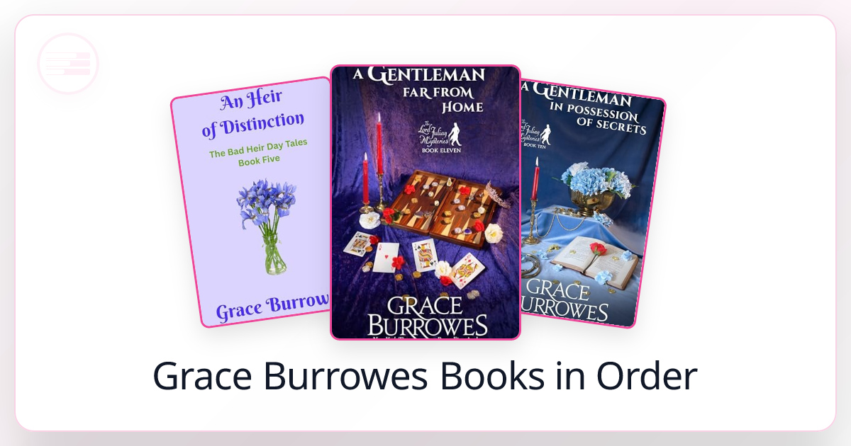 All 119 Grace Burrowes Books in Order (Complete List 2026)