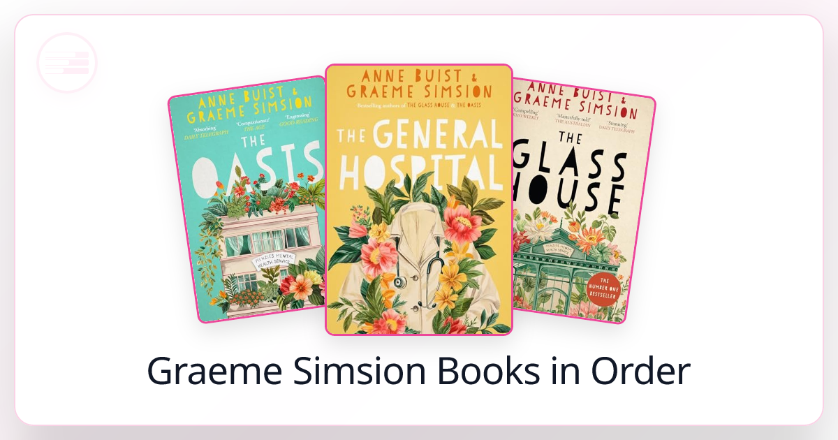 All 7 Graeme Simsion Books in Order (Complete List 2026)