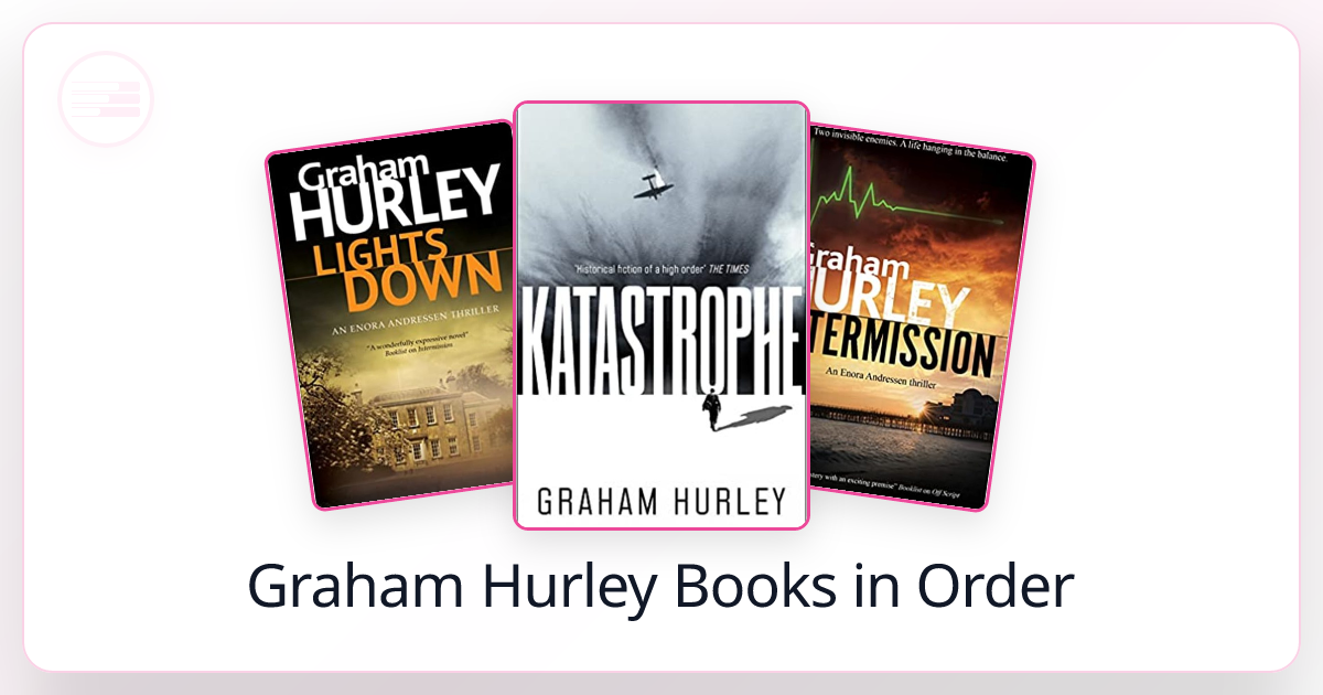 All 44 Graham Hurley Books in Order (Complete List 2026)