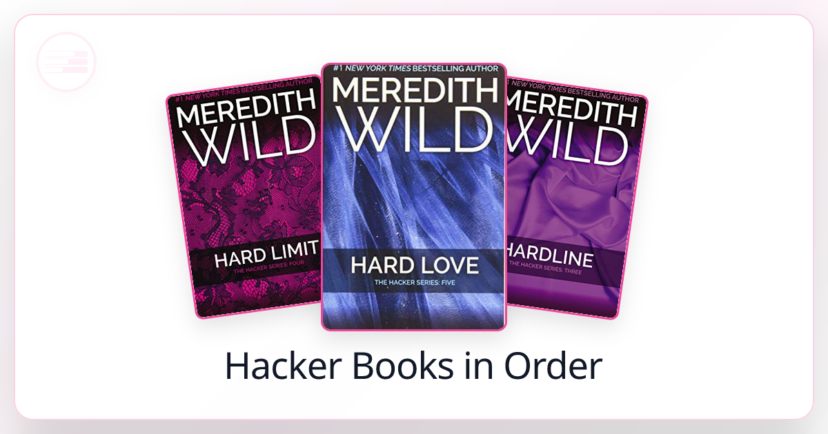 All 5 Hacker Books in Order (Complete List 2026)