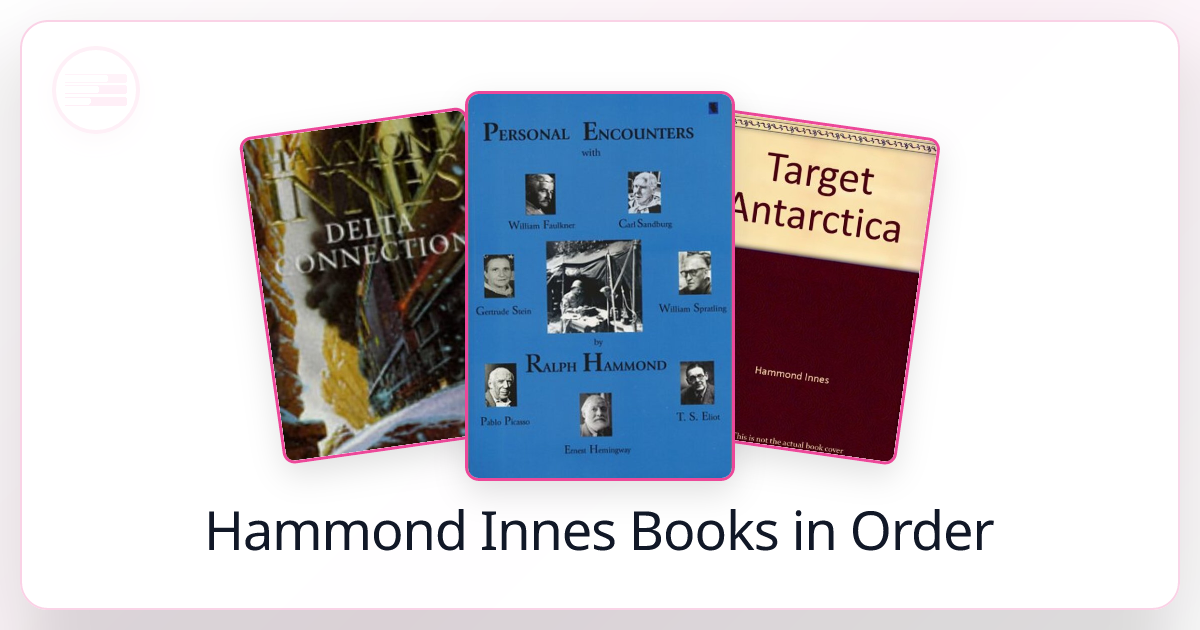All 42 Hammond Innes Books in Order (Complete List 2026)