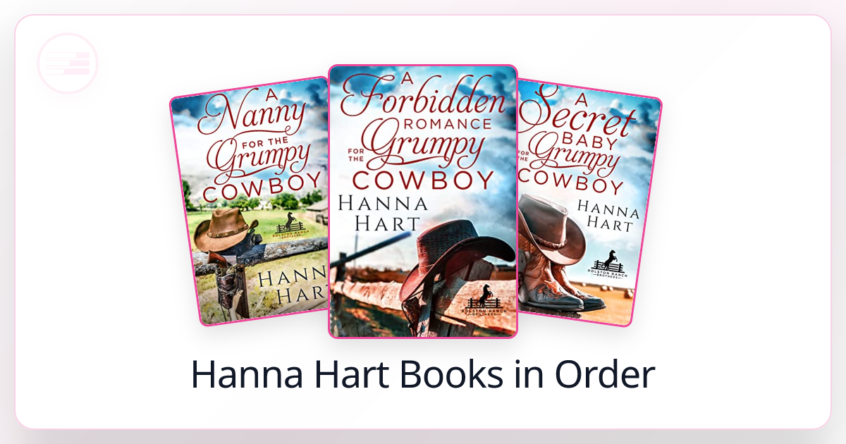 All 45 Hanna Hart Books in Order (2026)