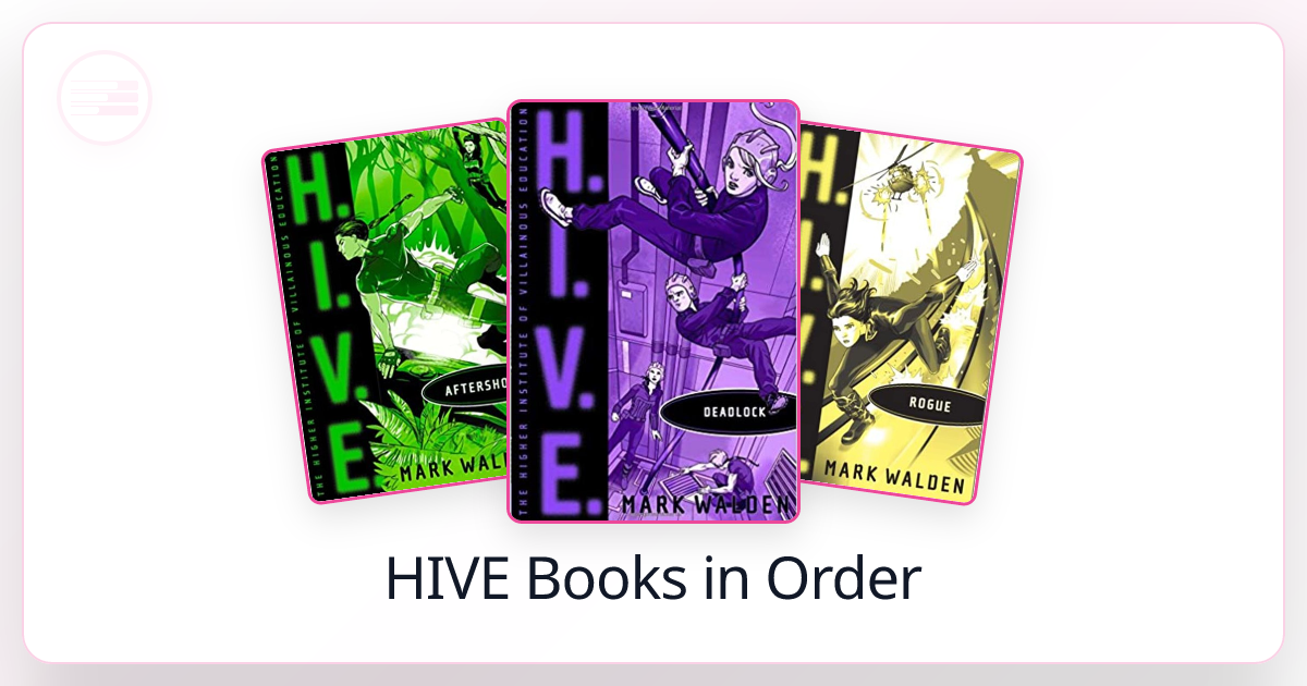 All 8 HIVE Books in Order (2026)