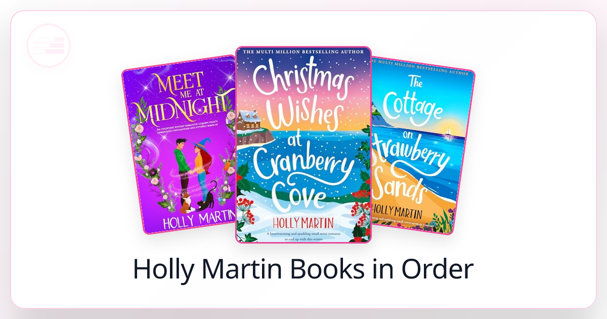 All 38 Holly Martin Books in Order (2026)