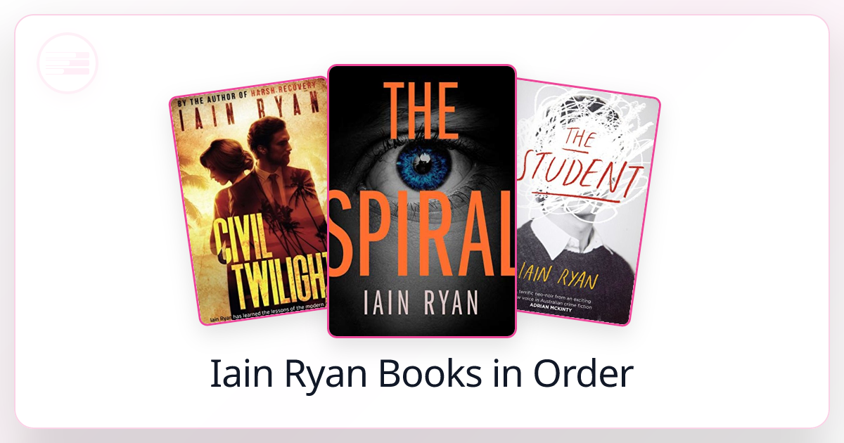 All 6 Iain Ryan Books in Order (Complete List 2026)