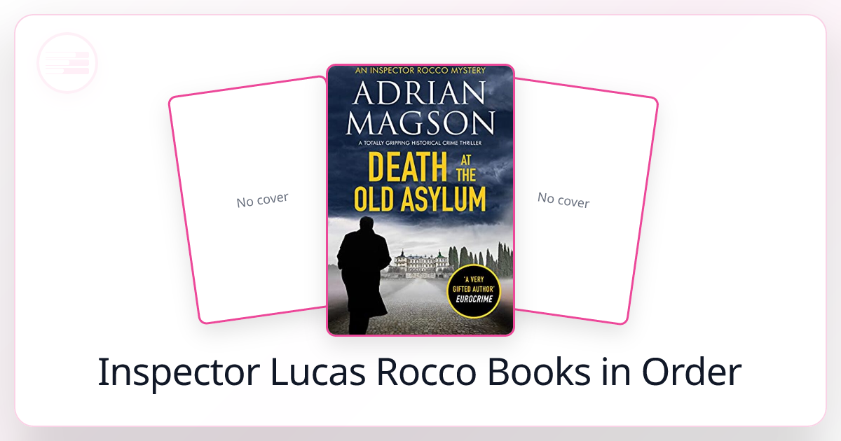 8 Inspector Lucas Rocco Books in Order (Complete List 2026)