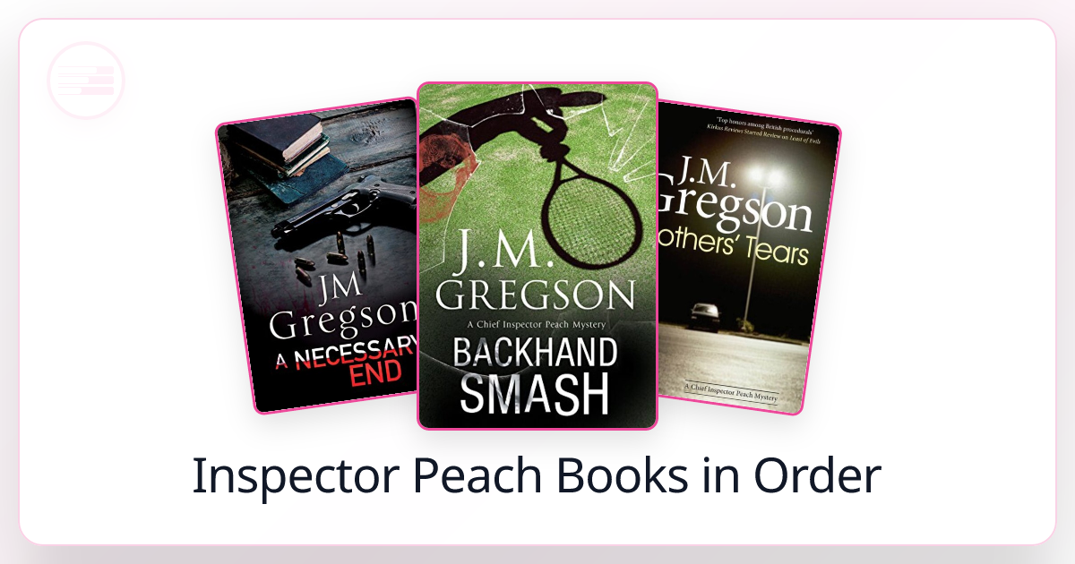 All 19 Inspector Peach Books in Order (Complete List 2026)