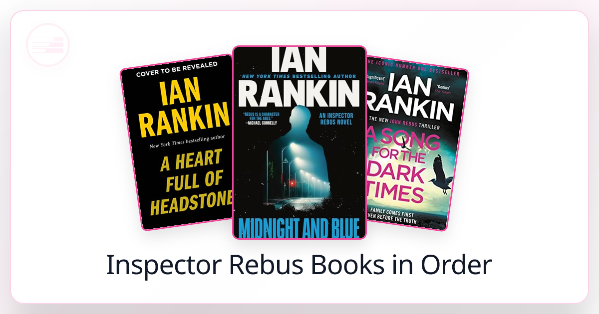 All 31 Inspector Rebus Books in Order (Complete List 2026)