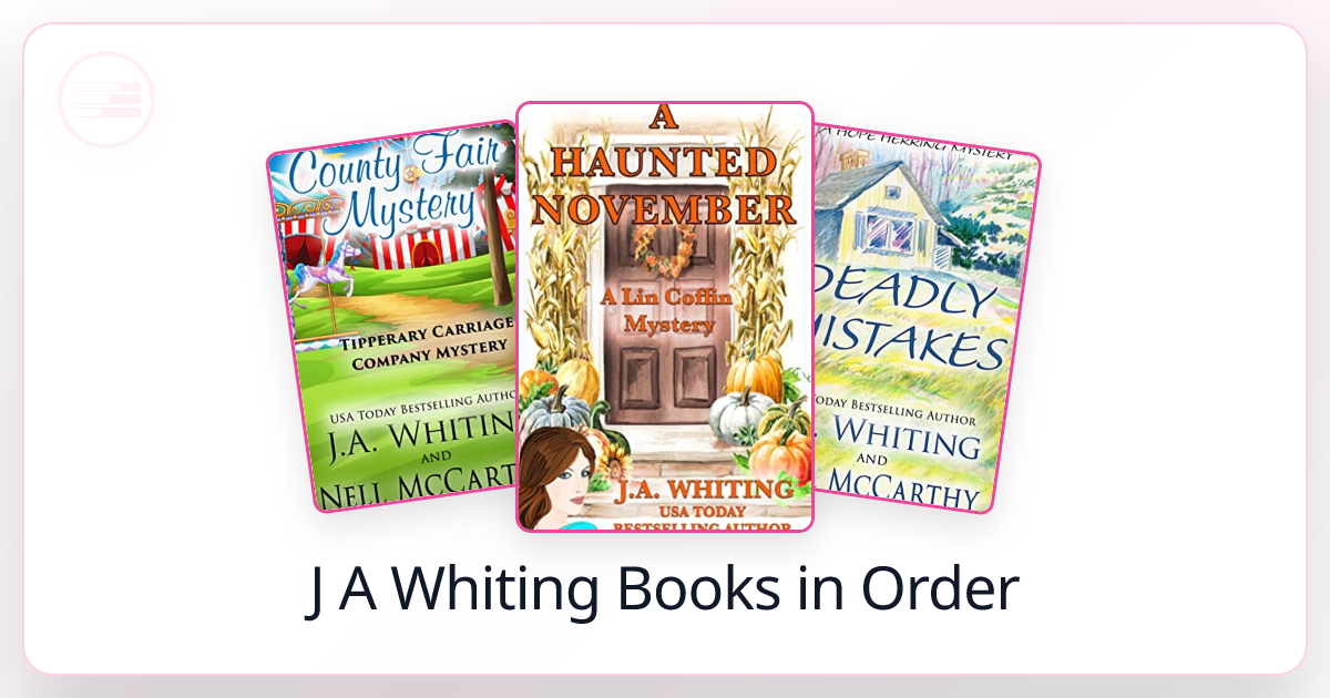 All 106 J A Whiting Books in Order (Complete List 2026)