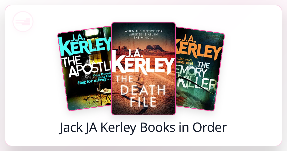 All 13 Jack JA Kerley Books in Order (Complete List 2026)