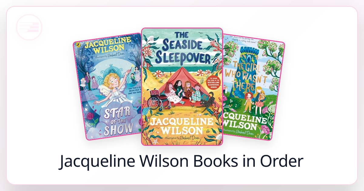 178 Jacqueline Wilson Books in Order (Complete List 2026)