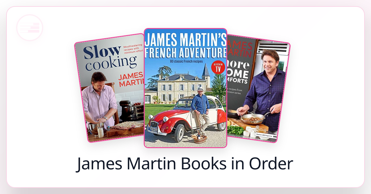 All 18 James Martin Books in Order (2026)
