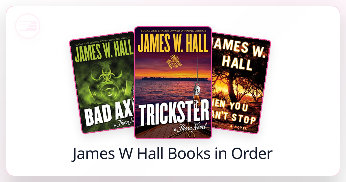 All 25 James W Hall Books in Order (Complete List 2026)