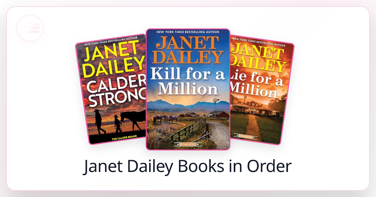 All 160 Janet Dailey Books in Order (Complete List 2026)