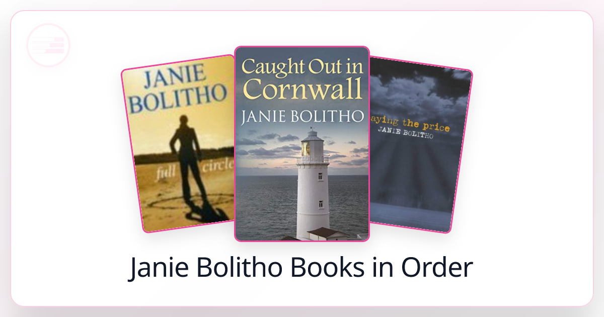 All 25 Janie Bolitho Books in Order (Complete List 2026)