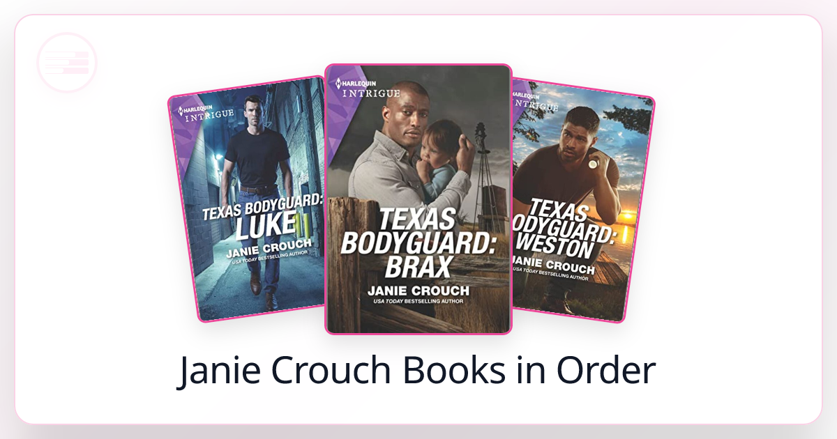 All 49 Janie Crouch Books in Order (2026)