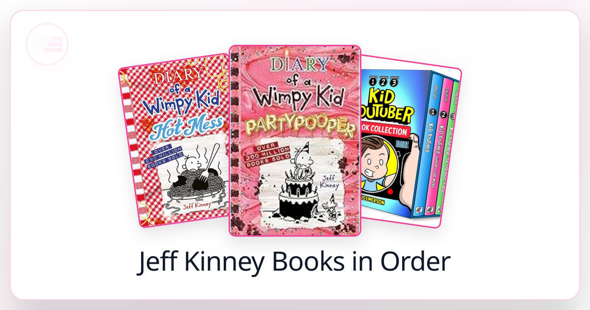 All 30 Jeff Kinney Books in Order (2026)