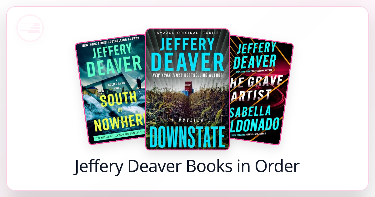All 107 Jeffery Deaver Books in Order (2026)