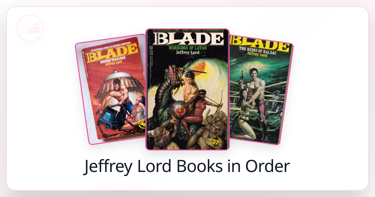 All 37 Jeffrey Lord Books in Order (Complete List 2026)
