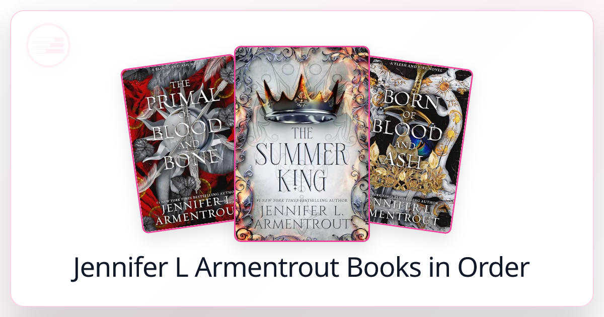 All 75 Jennifer L Armentrout Books in Order (2026)