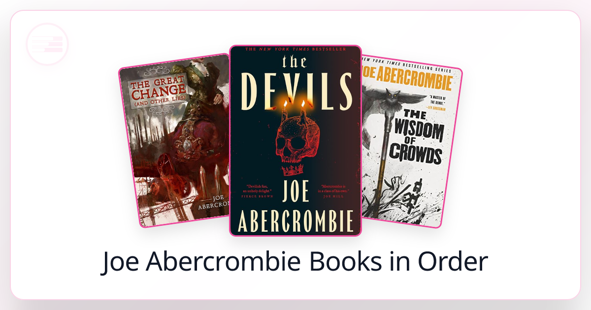 All 16 Joe Abercrombie Books in Order (Complete List 2026)