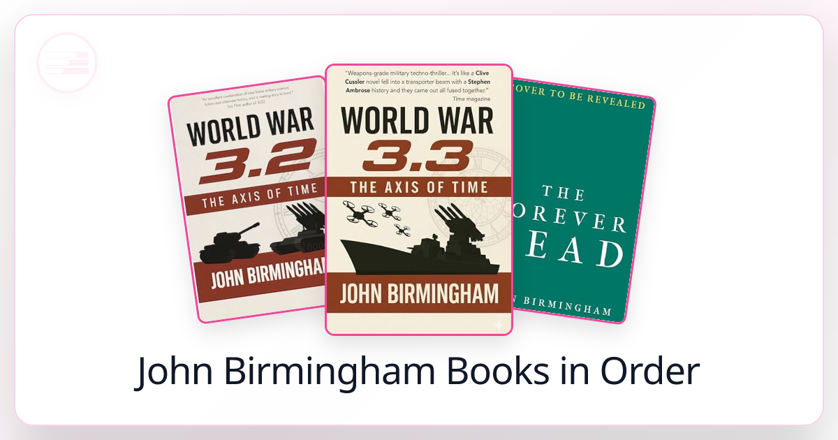 All 33 John Birmingham Books in Order (2026)