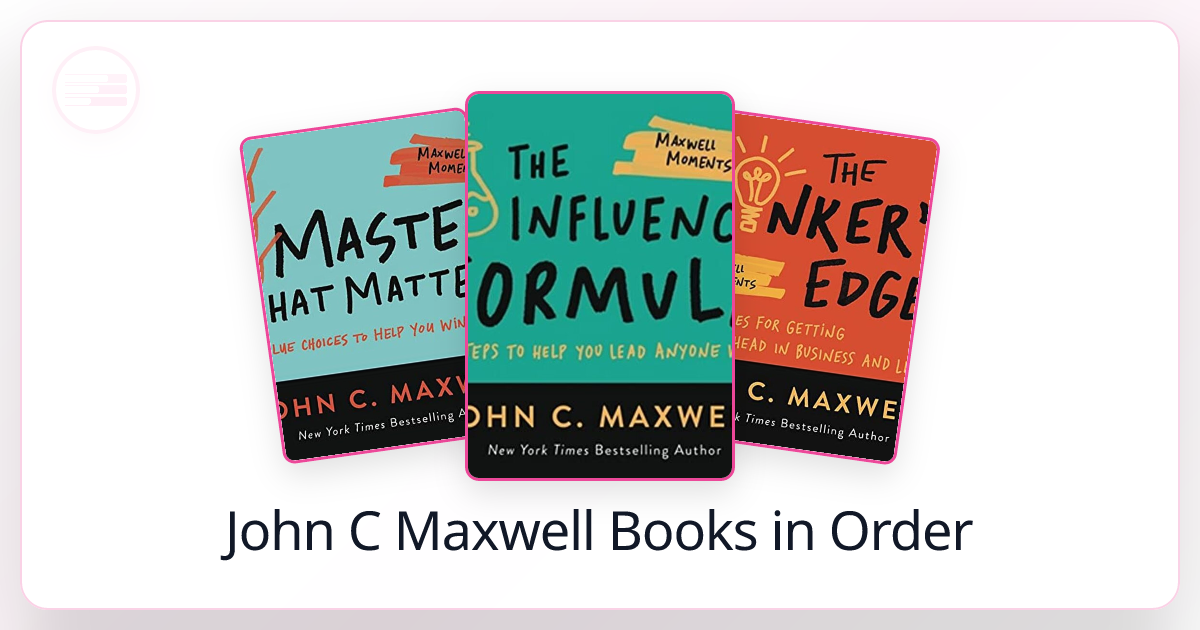 All 130 John C Maxwell Books in Order (Complete List 2026)