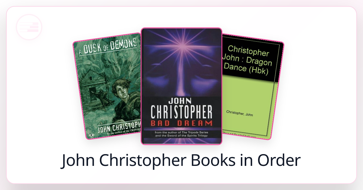 All 28 John Christopher Books in Order (Complete List 2026)